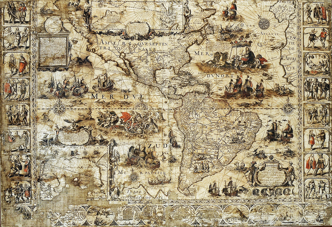 La Cartografía Europea De América Entre Los Siglos Xvi Y Xviii Museo